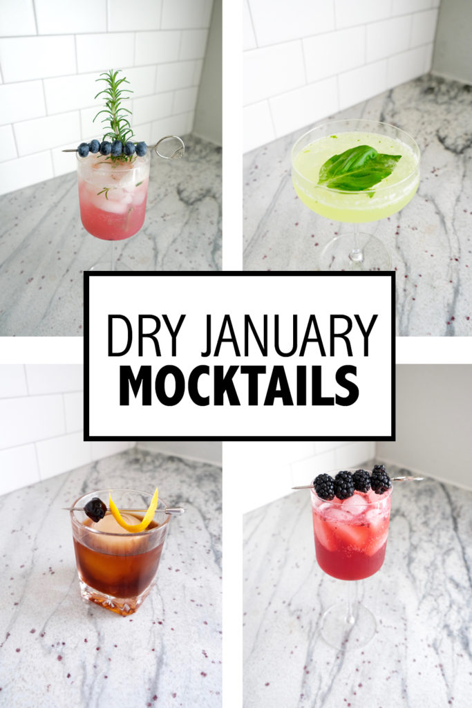 5 Mocktail Ideas for Dry January - Catheryn Grivna